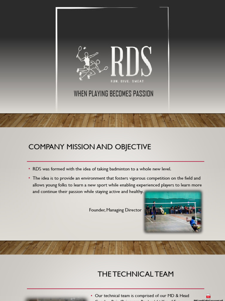 RDS Coaching Portfolio | PDF