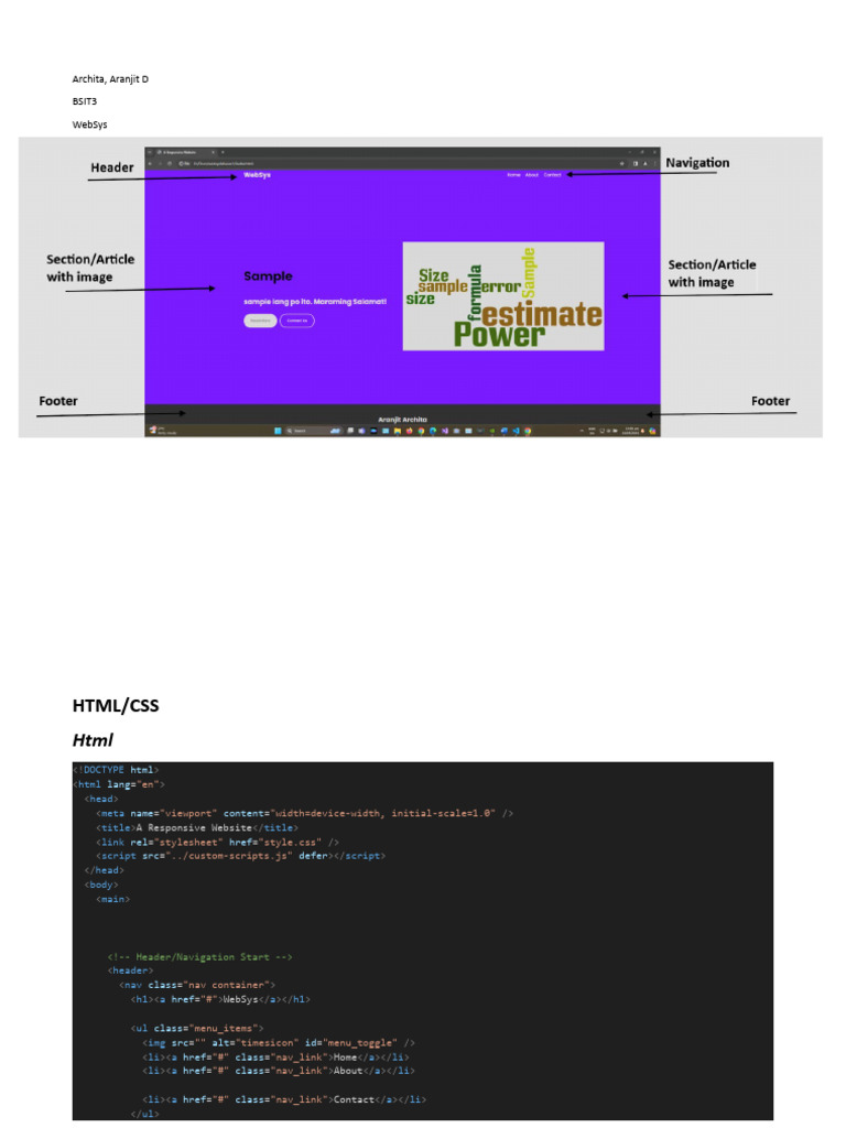 Archita1 Websyslabexer | Download Free PDF | Web Development | Design
