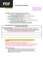 Globalisation Notes Grade 11 | PDF | Currency Appreciation And ...