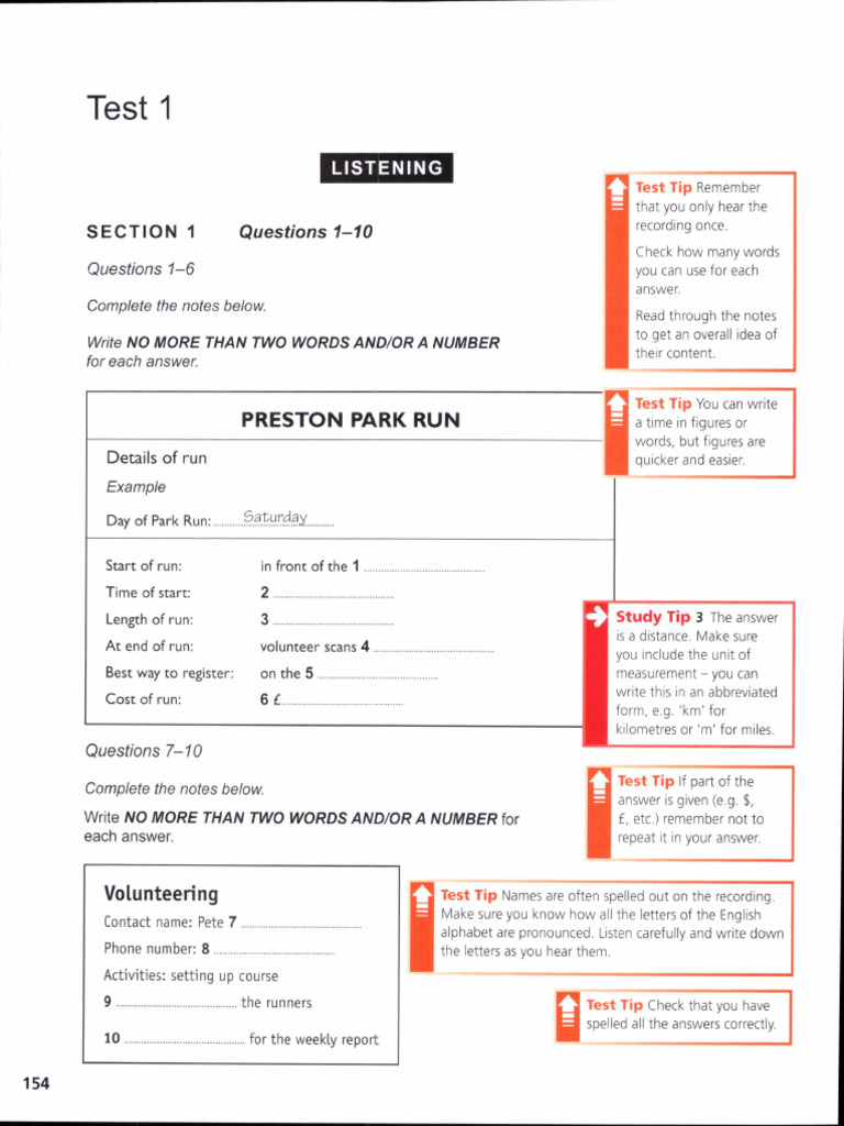 Foundation - Handout - Listening - Lesson 9 | PDF