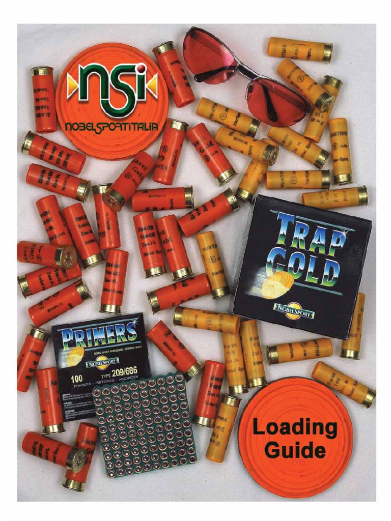 Noble Sport Loading | PDF | Projectiles | Pistol And Rifle Cartridges