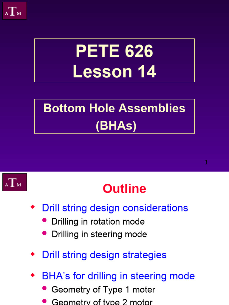 Bottom Hole Assemblies | PDF | Buckling | Drilling