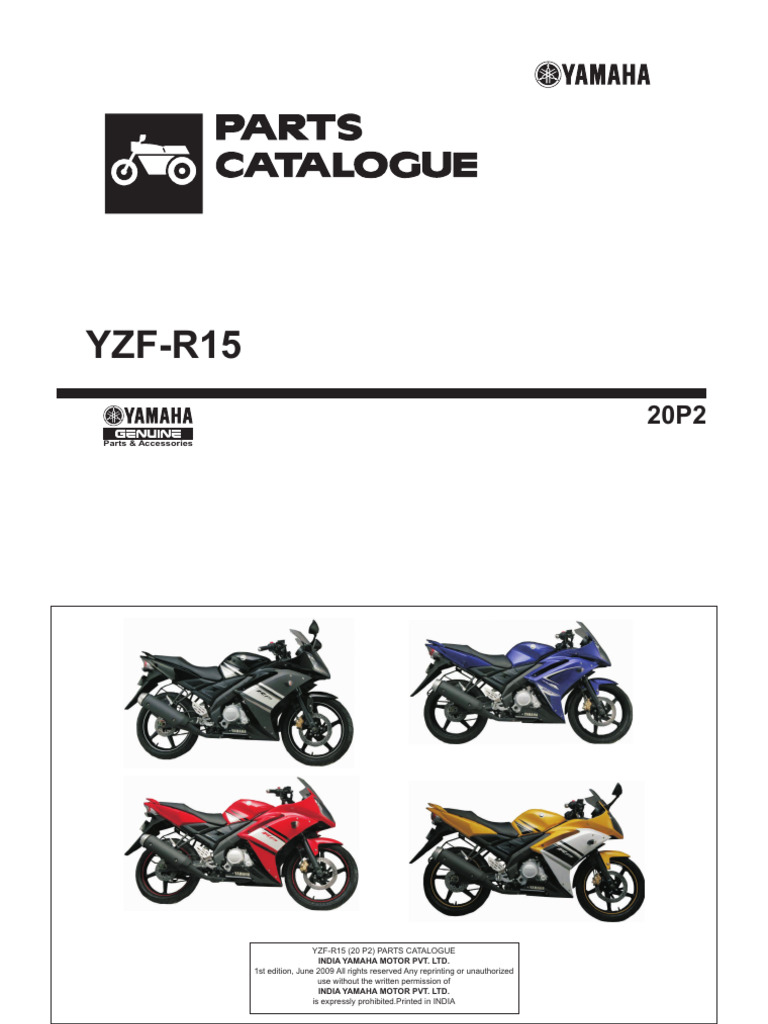 YZF-R15: Parts & Accessories | Download Free PDF | Clutch | Piston