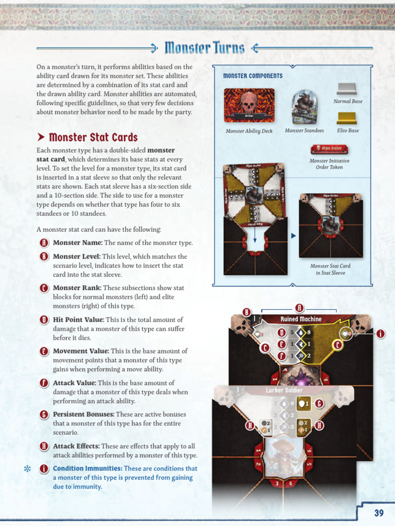 Frosthaven Rules - Part 2 | PDF