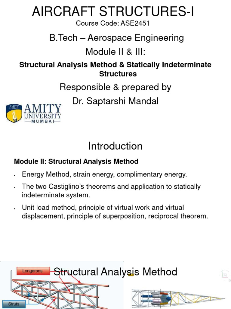 Structural Analysis in Aerospace Engineering | PDF | Structural ...