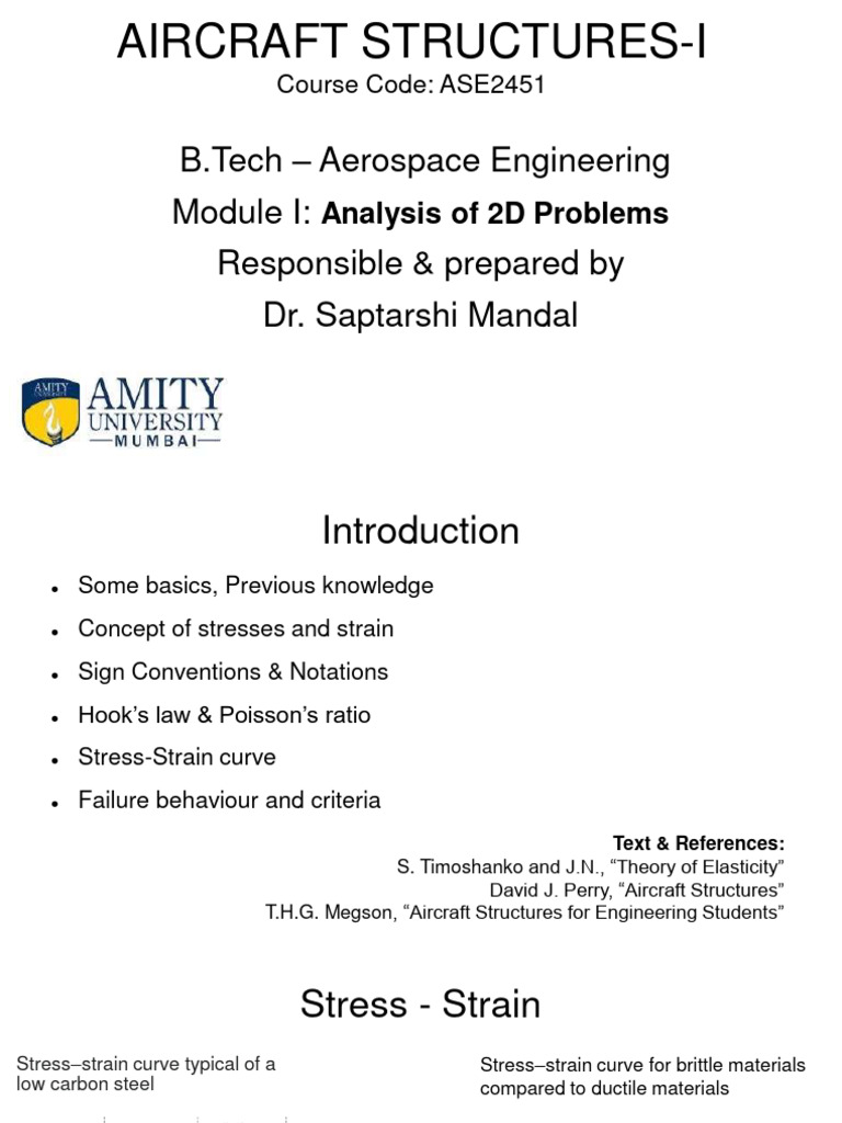 AS I Module I | PDF | Elasticity (Physics) | Young's Modulus