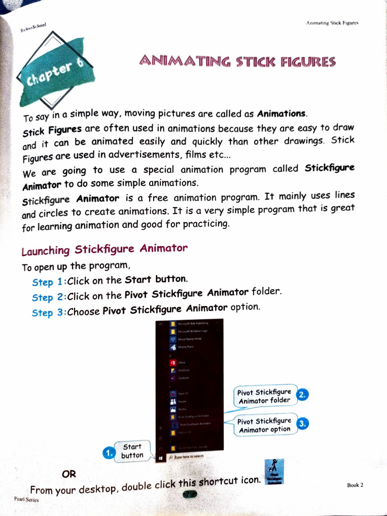 Chapter6- Animating Stick Figures | PDF | Software | System Software