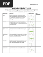 VERO MODA Size Guide | PDF | Waist | Body Shape