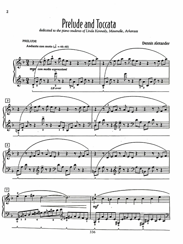 Alexander Prelude and Toccata | PDF