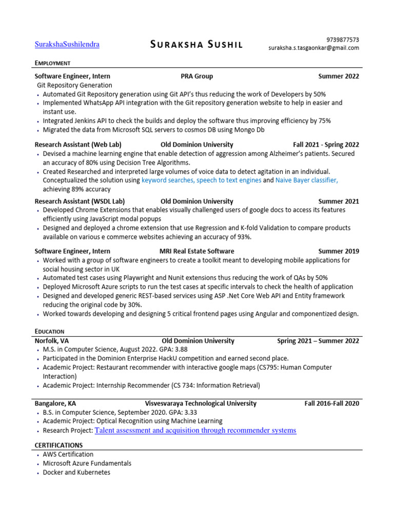 GYResume | PDF | Software | Computer Programming