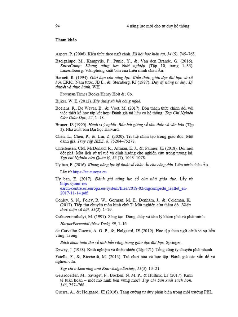 Tham khảo: earch-centre.ec.europa.eu/system/files/2018-02/digcompedu - leaflet - en-2017-11-14 ...