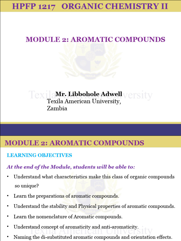 Understanding Aromatic Hydrocarbons | PDF | Aromaticity | Benzene