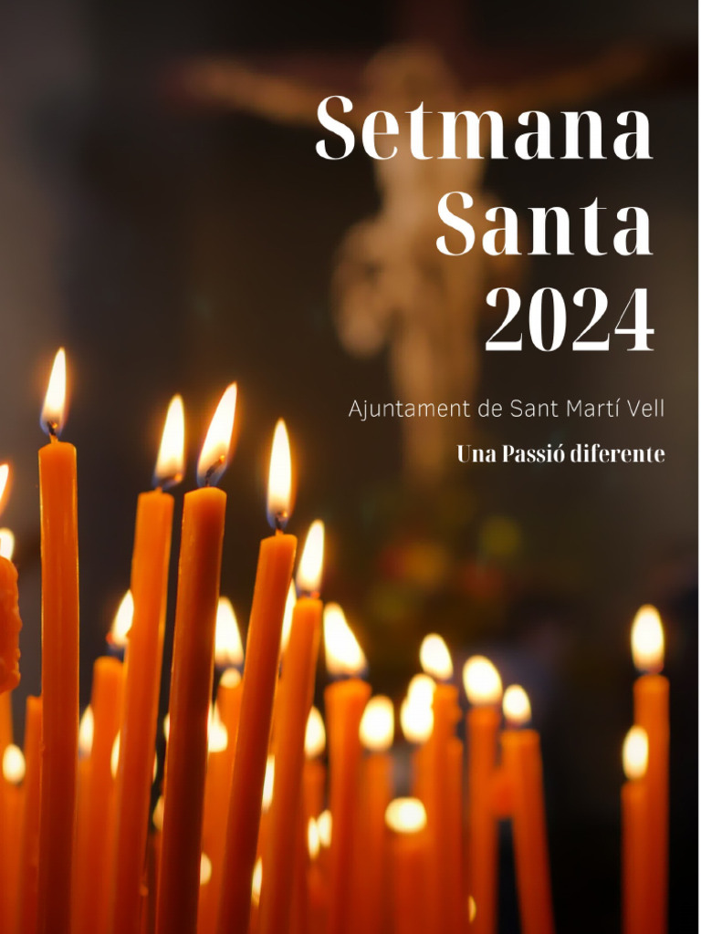 Programa Setmana Santa 2024 | PDF