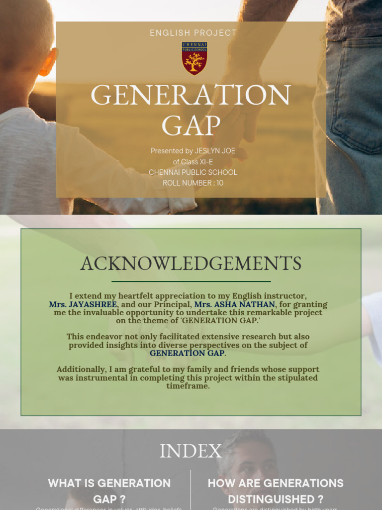 Generation Gap | PDF | Communication | Millennials