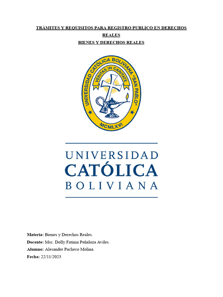 Tramites y Requisitos Derechos Reales | PDF | Documento de identidad ...