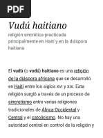 Loas y Vèvès en el Vudú Afrocaribeño | PDF | Religión y creencia