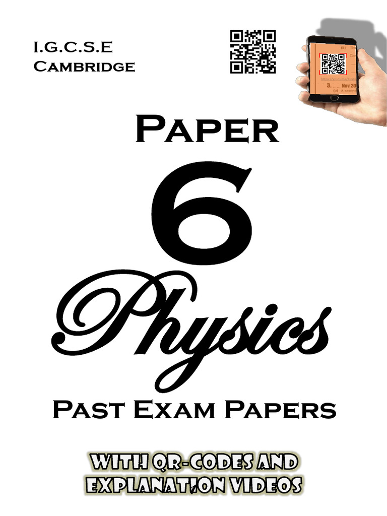 P6 Physics Past Papers with QR Codes | PDF | Qr Code | Information And ...