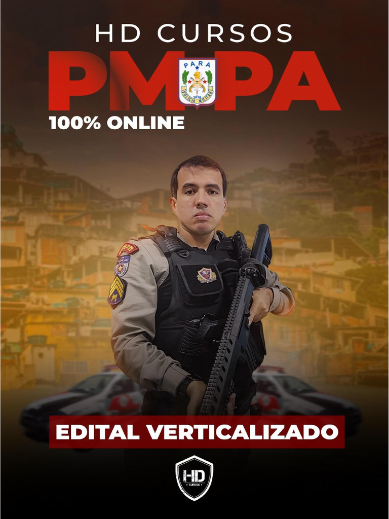 Edital Verticalizado Pmpa Praça - HD Cursos | PDF | Direito Penal | Polícia Edital Verticalizado Pmpa Praça - HD Cursos | PDF | Direito Penal | Polícia