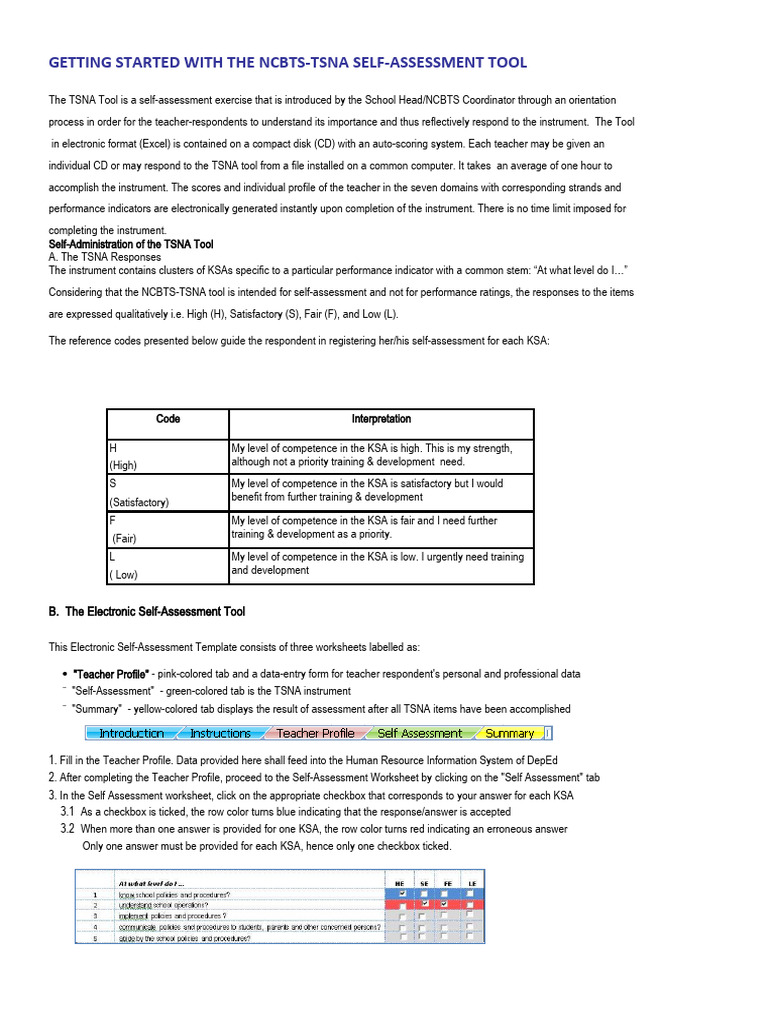 NCBTS Tsna | PDF | Learning | Teachers