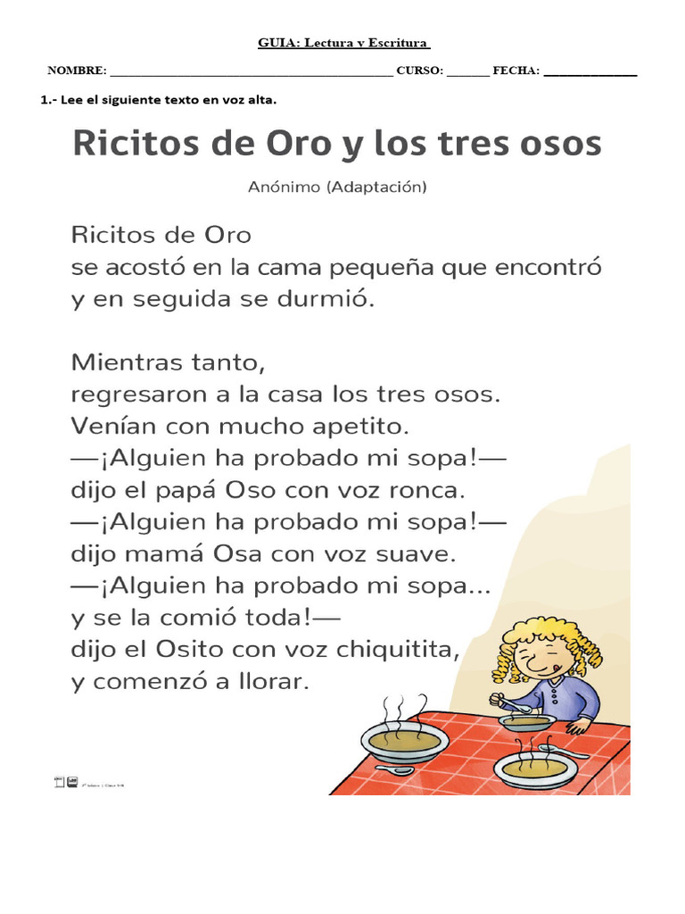 Dictado y Lectura para Niños | PDF | Grafemas | Ortografía