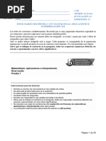 Ib Lengua y Literatura Ns Tips Prueba 1 | PDF