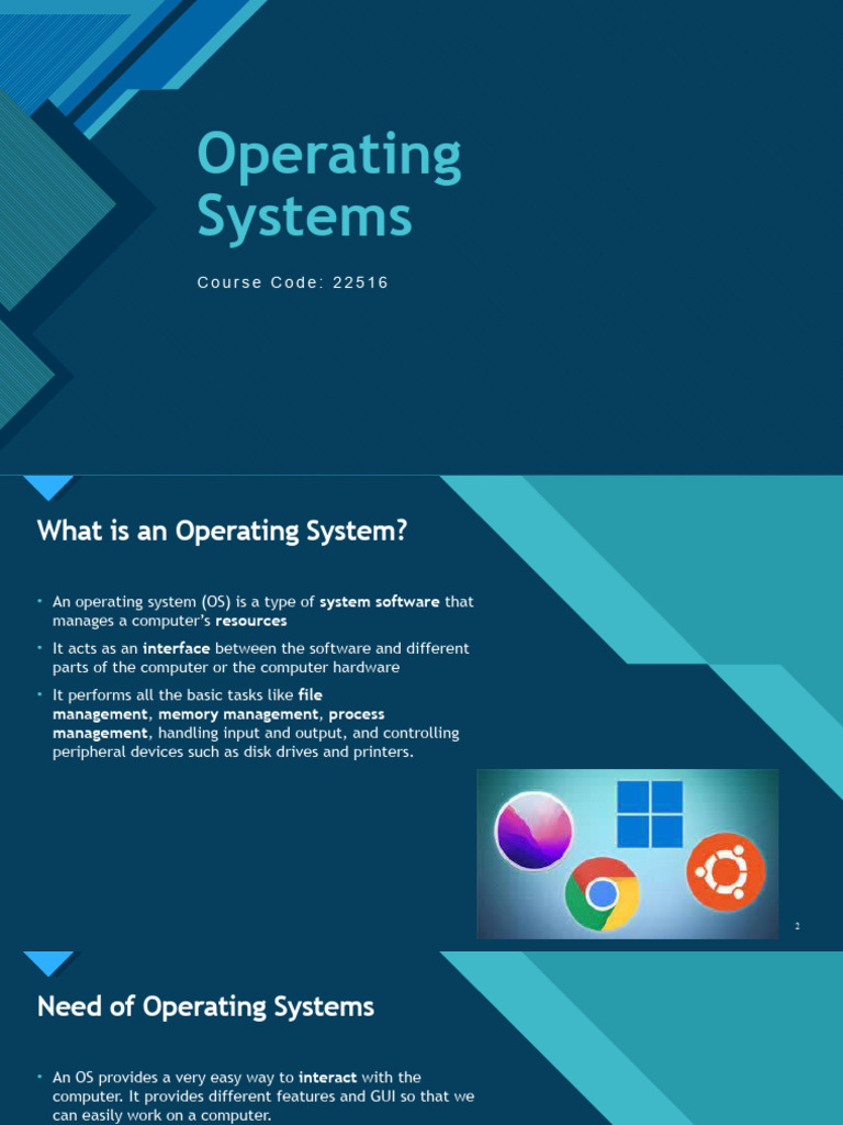 Operating Systems | PDF | Operating System | Graphical User Interfaces Operating Systems | PDF | Operating System | Graphical User Interfaces