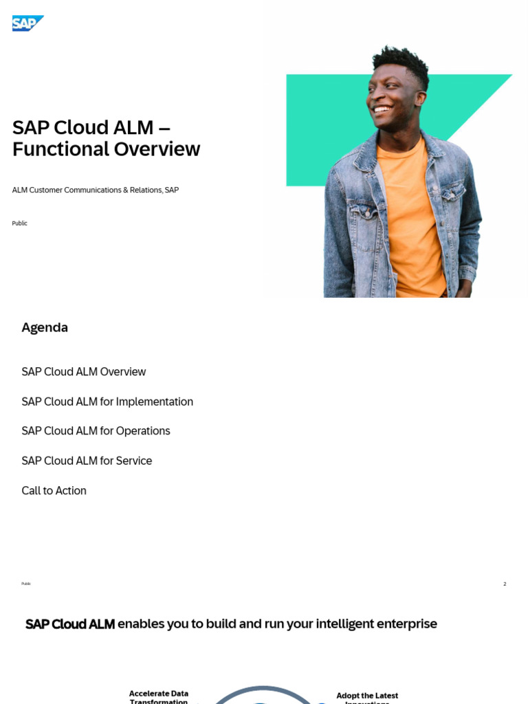 SAP Cloud ALM Functional Overview | PDF | Cloud Computing | Software As ...