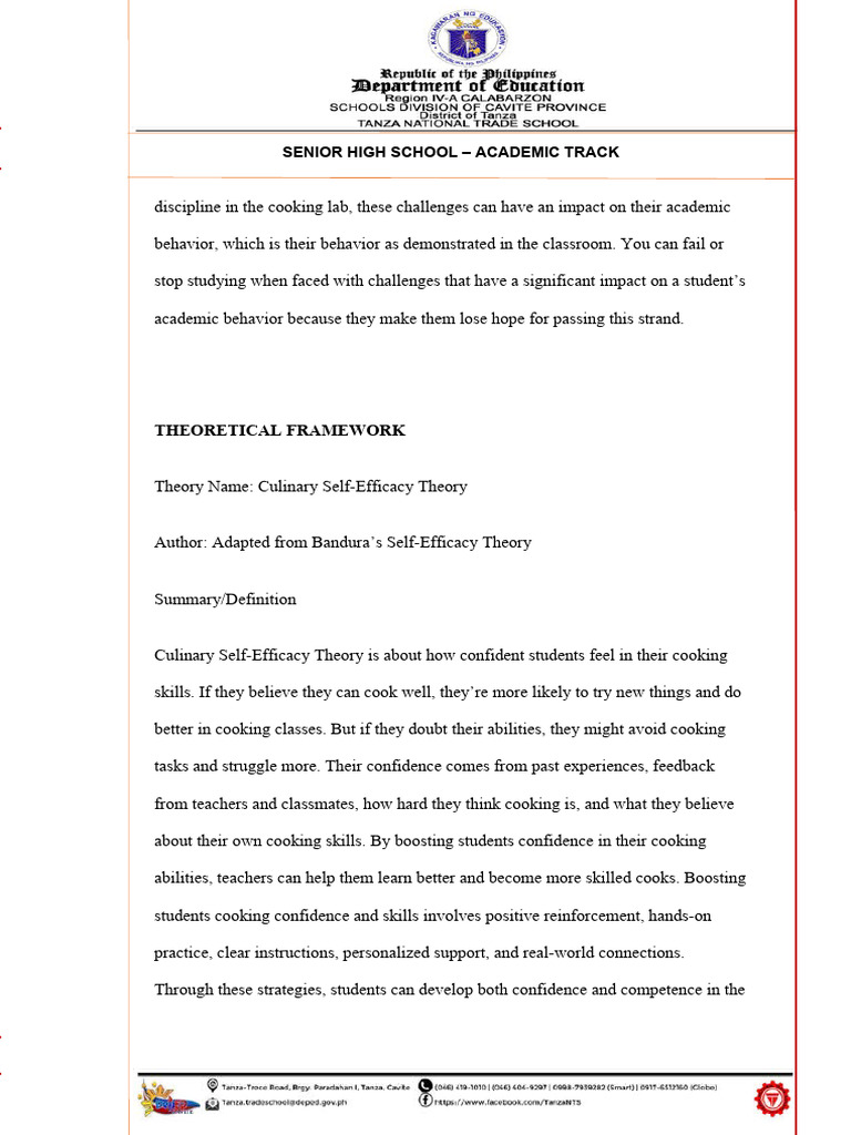 CHAPTER 1 GROUP 3 PR1 Complete Theoretical Framework | PDF