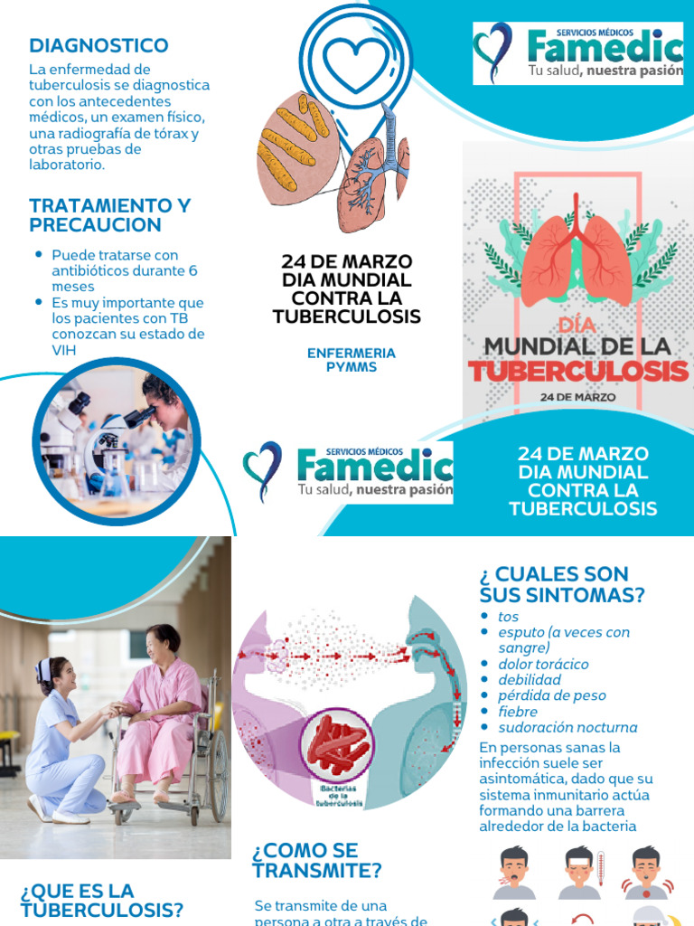 Folleto TB | PDF | Tuberculosis | Causas de la muerte