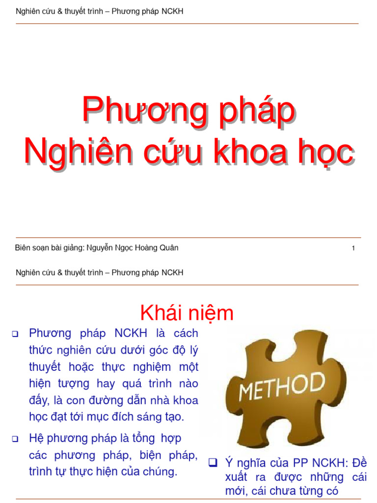 Bài 2 - Phuong Phap NCKH-officially | PDF