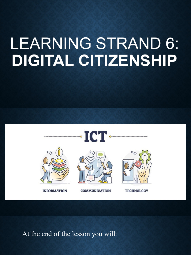 Learning Strand 6 Lesson 1 | PDF | Information | Telecommunications