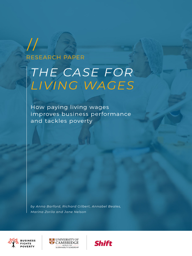 The Case For Living Wages Report 2022 | Download Free PDF | Living Wage ...