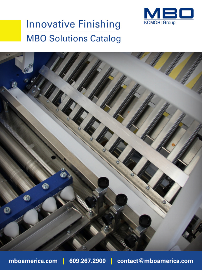 MBO Roll Fed Finishing Solutions Guide | PDF