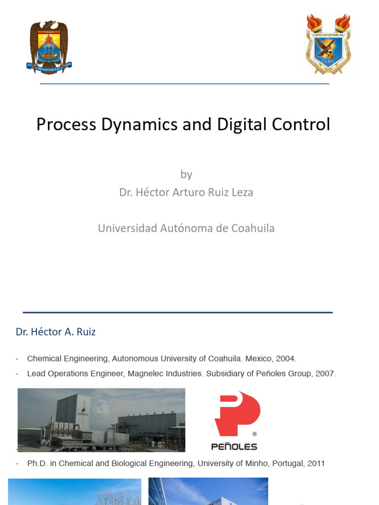 Presentation - Process Dynamics and Control | Download Free PDF ...