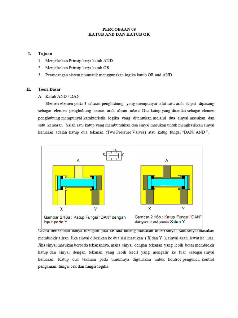 Job 8 Katub and Dan Katub or | PDF | Teknologi & Rekayasa