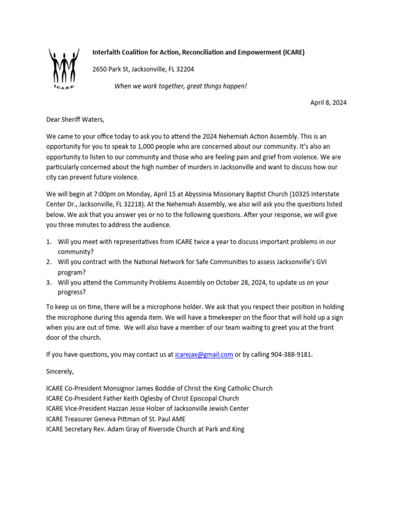 Sheriff Pre Action Letter | PDF