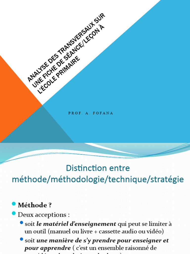 Les Transversaux | PDF | Apprentissage