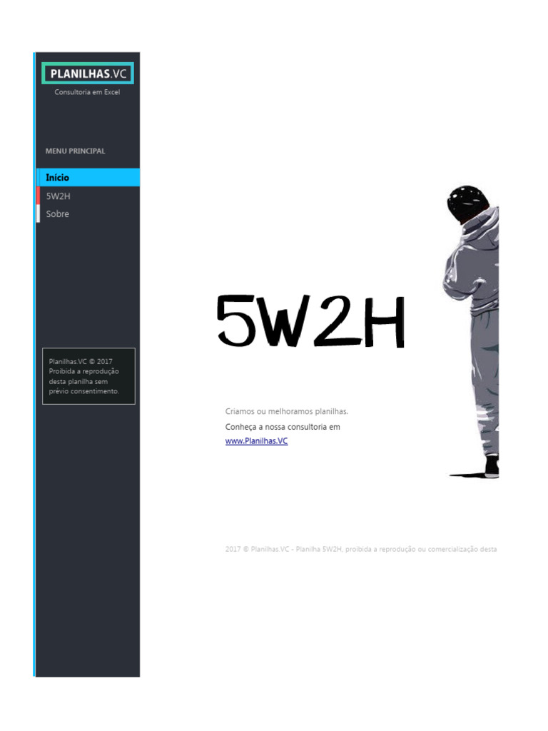 PlanilhasVC 5w2h | PDF | Microsoft Excel | Business