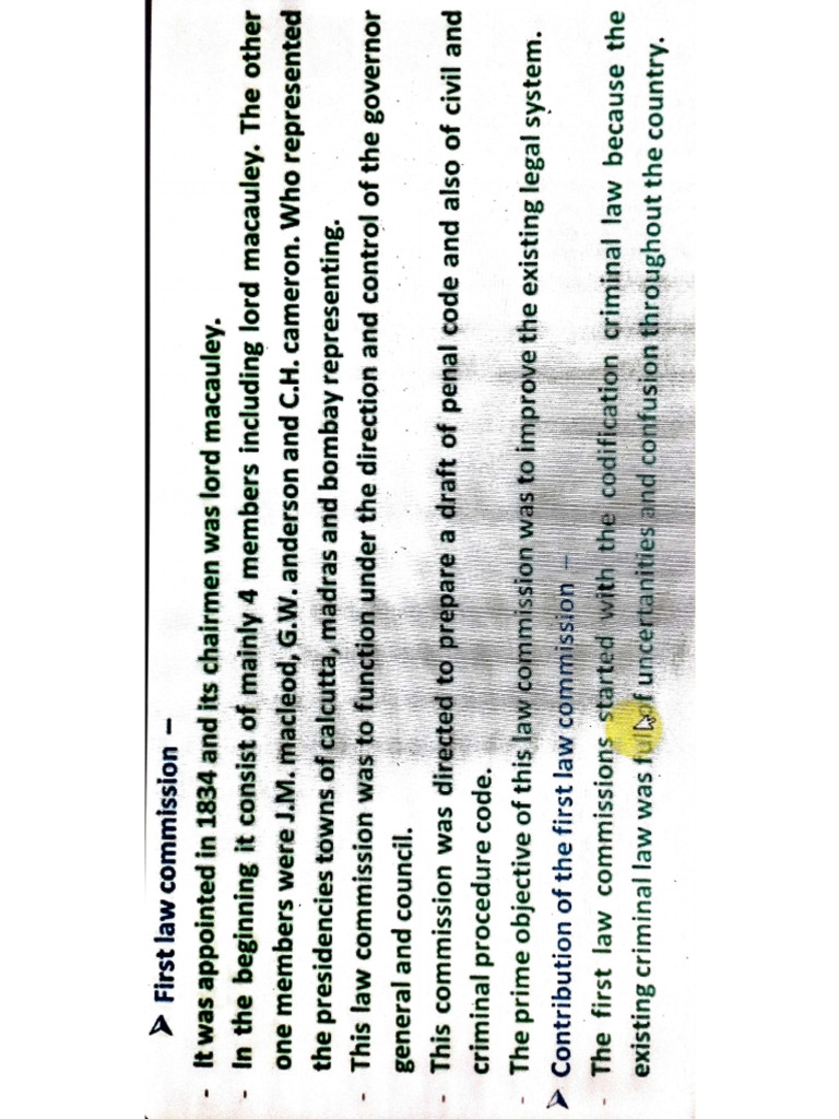 first law commission | PDF