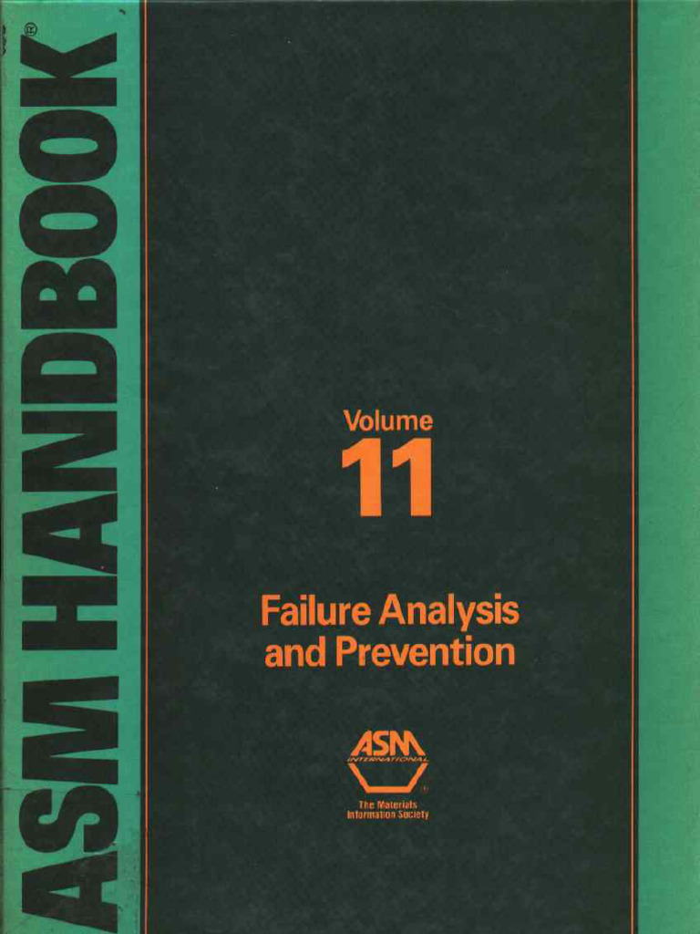 Vol 11 - Failure Analysis and Prevention | PDF
