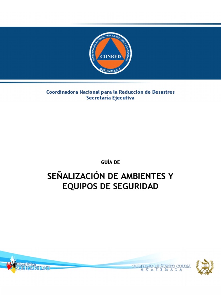 Guía de Señalización de Seguridad en Guatemala | PDF | Mercancías ...