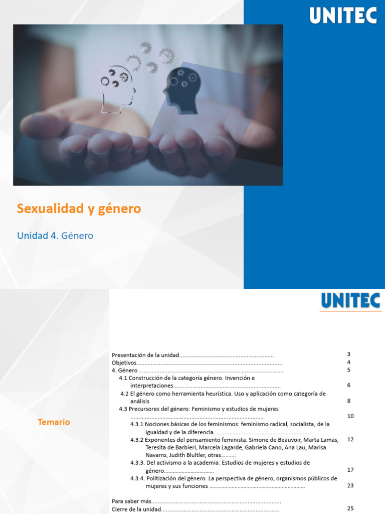 Análisis del Género y Feminismos | PDF | Género | Estudios de género