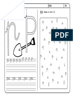 Actividades con la letra P | PDF