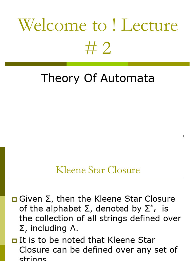 Lesson 2 | PDF | String (Computer Science) | Mathematical Concepts