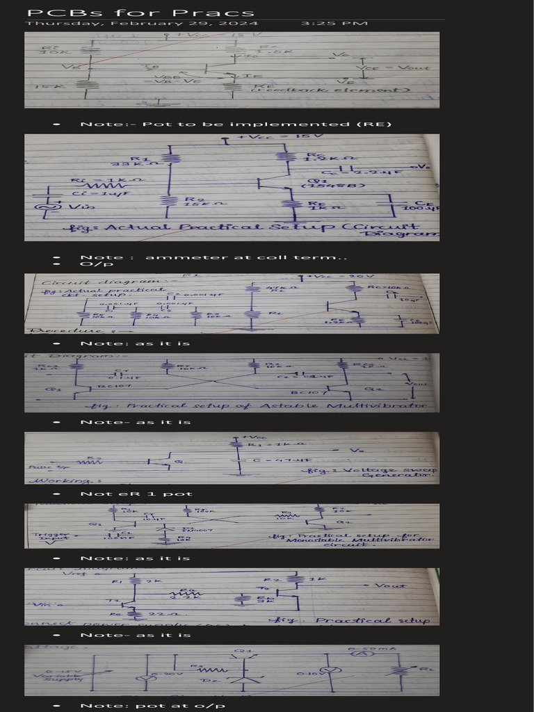 PCBs For Pracs | PDF