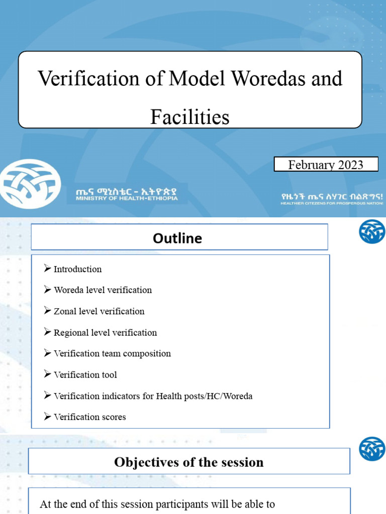 10 Verification of Model Facilities | PDF