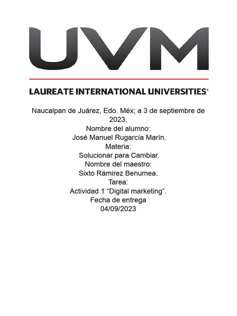 A1 - JMRM Solucionar para Cambiar | PDF | Marca | Apple Inc.