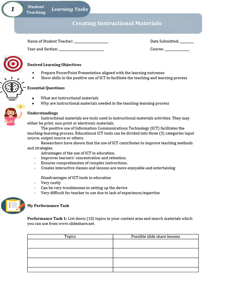 ST Learning Task 11 | Download Free PDF | Educational Technology | Learning