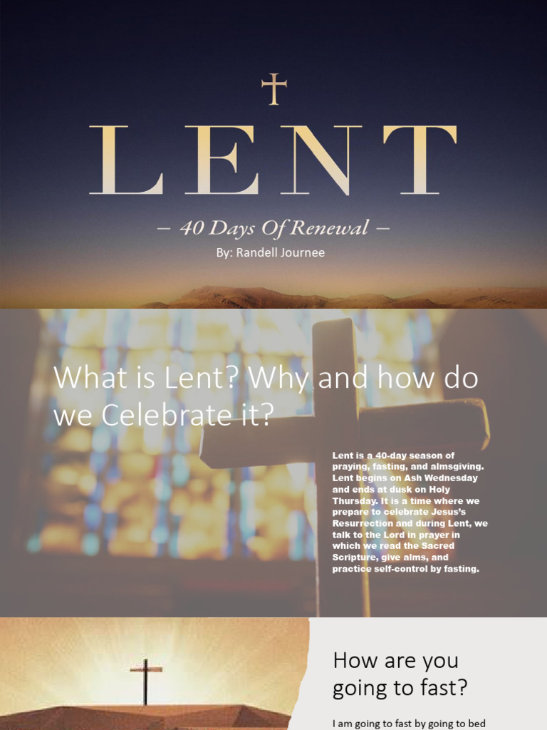 Lent P | PDF | Self-Improvement