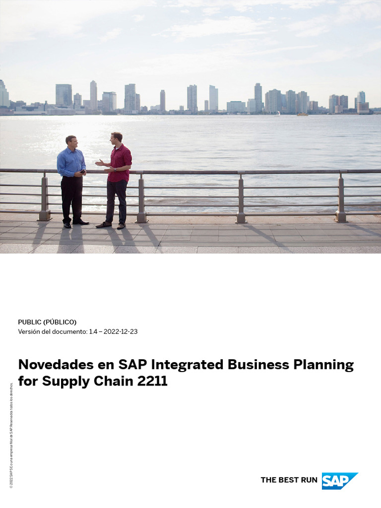 SAP IBP | PDF | Software de la aplicacion | Computación en la nube